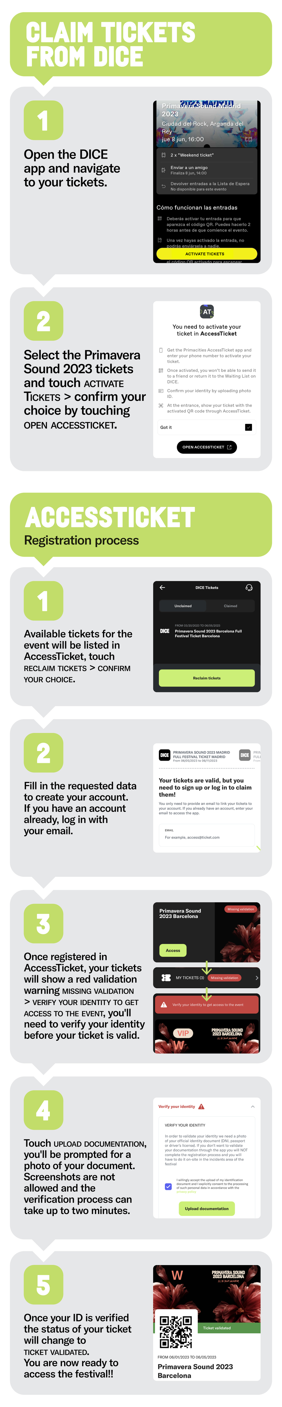 AccessTicket - Claim Your Ticket