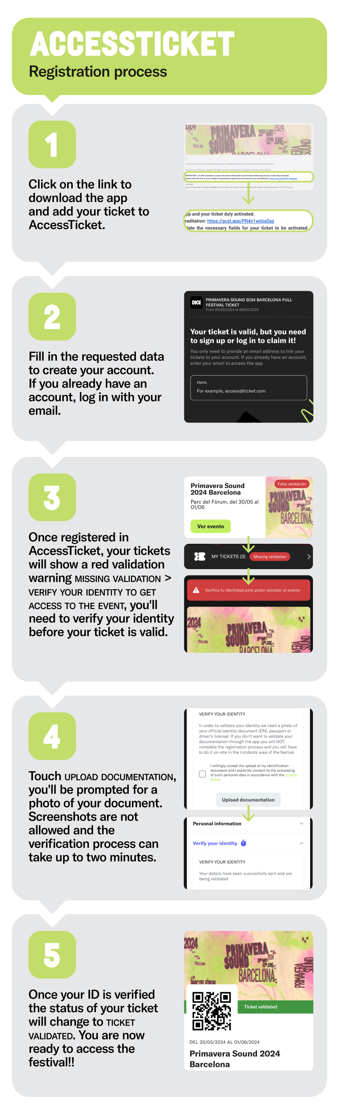 AccessTicket - Claim Your Ticket