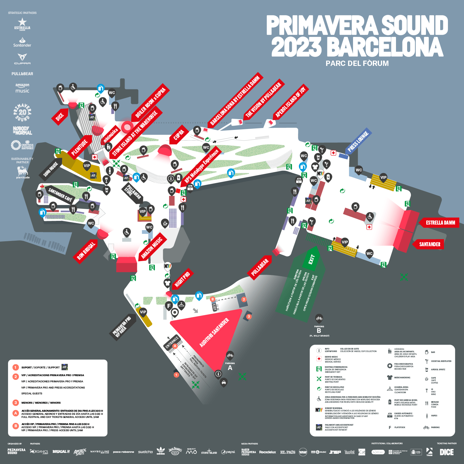 Music multiplies at Primavera Sound: these are all the stages in the ...