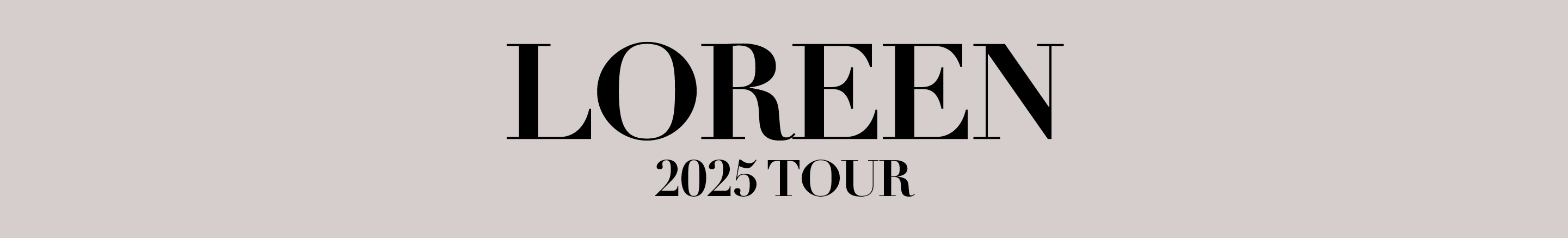 Fan Sale Loreen